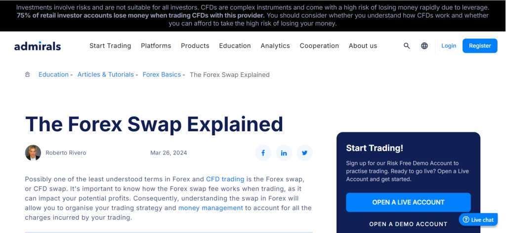 11 Best Low Swap Fees Forex Brokers ☑️Updated 2025