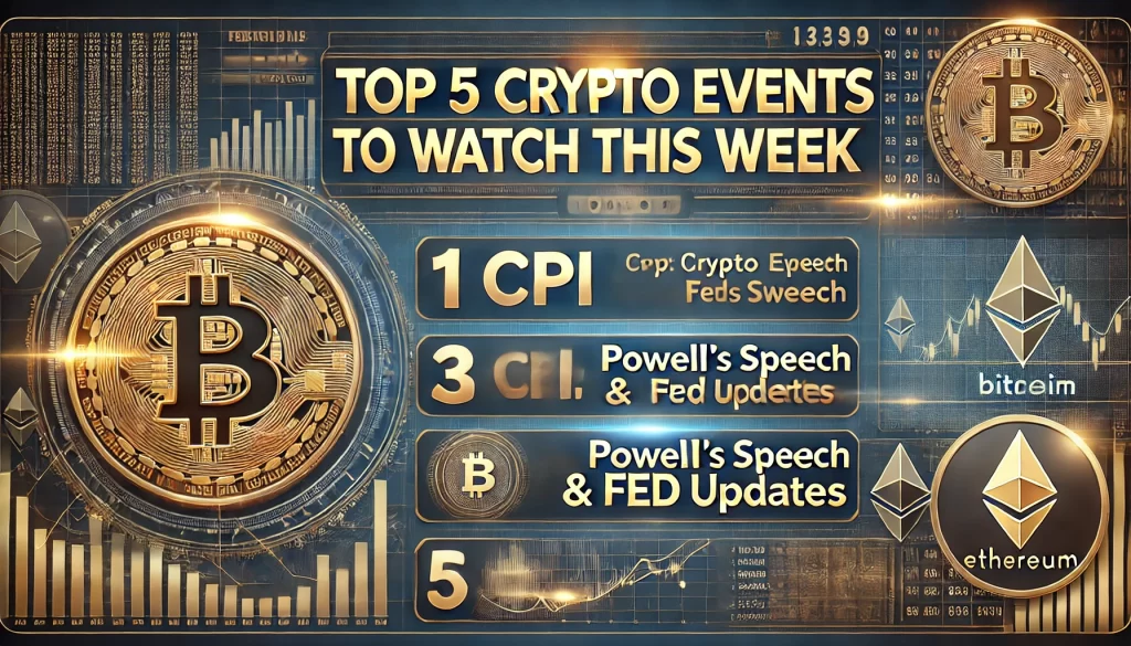 Top 5 Crypto Events to Watch This Week: CPI, Powell’s Speech & Fed ...