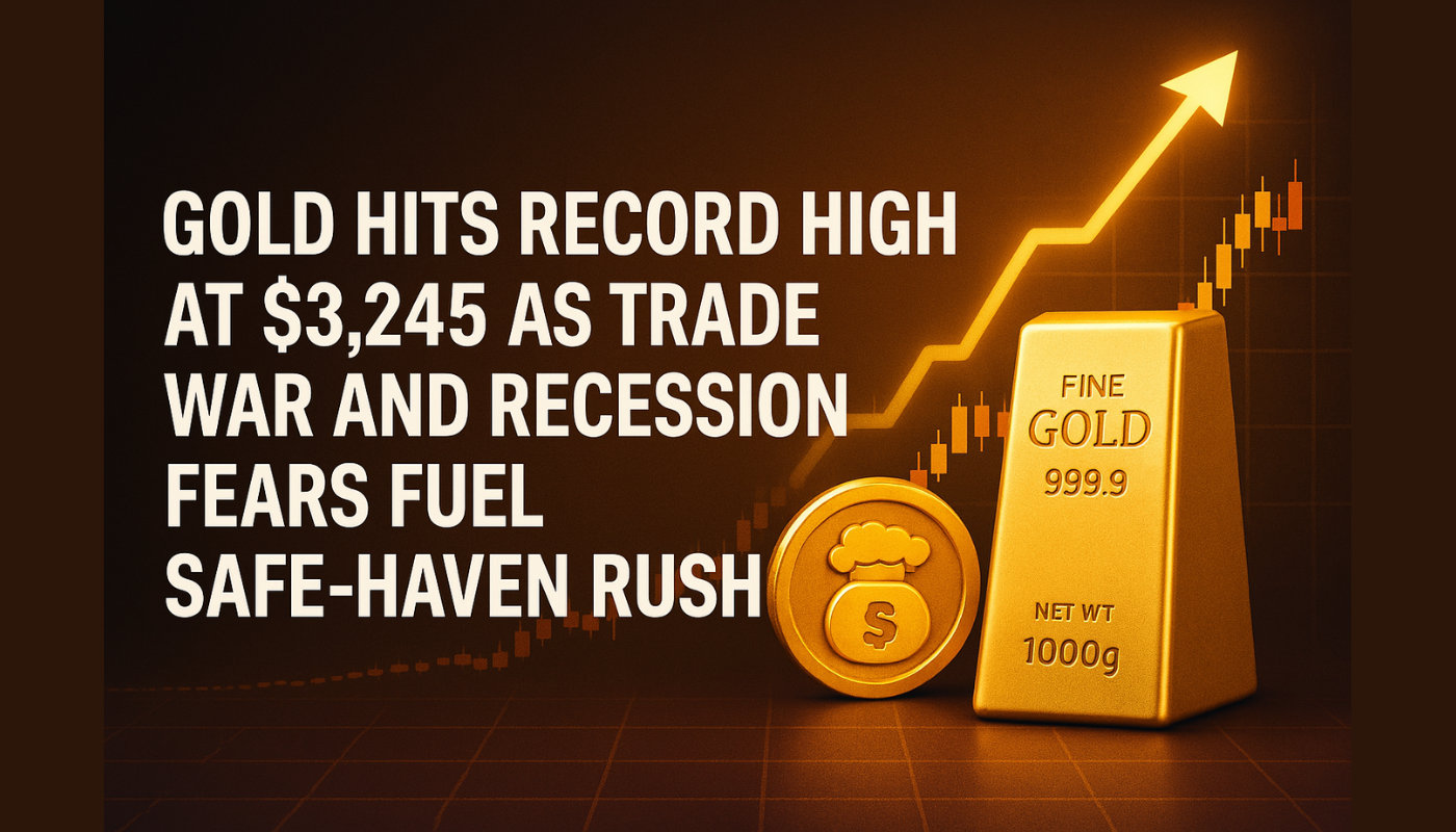 Gold Hits Record High at $3,245 as Trade War and Recession Fears Fuel Safe-Haven Rush - Forex ...