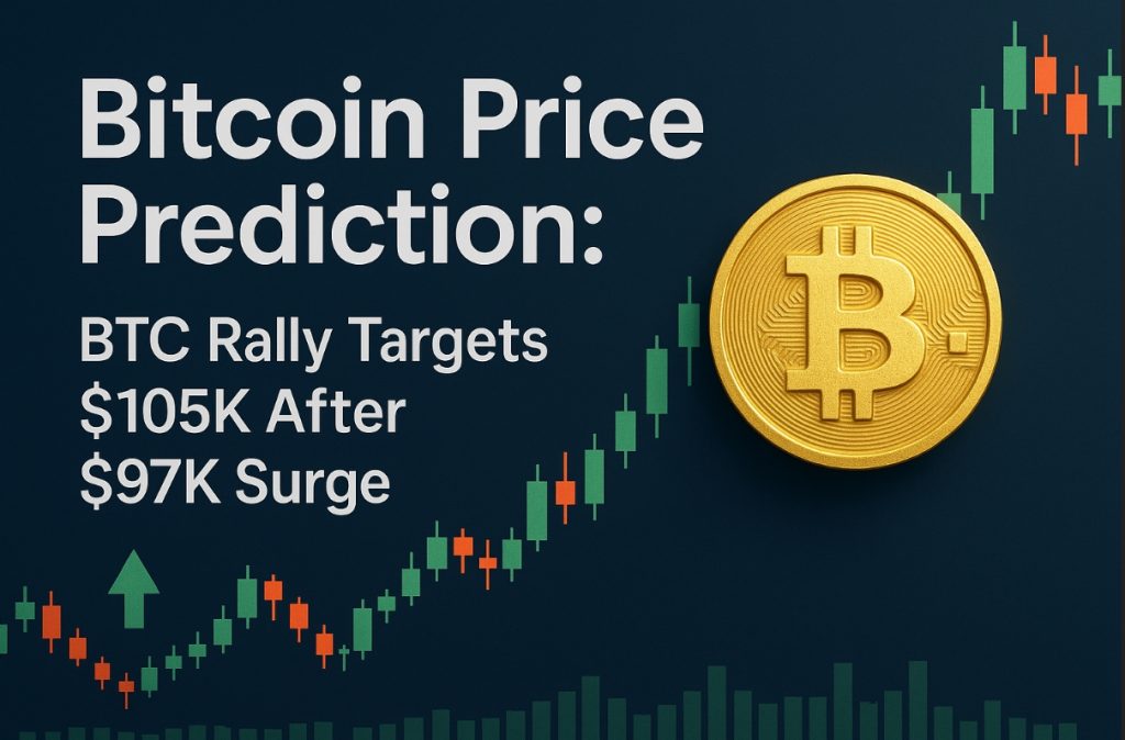 Bitcoin Price Prediction: BTC Rally Targets $105K After $97K Surge ...