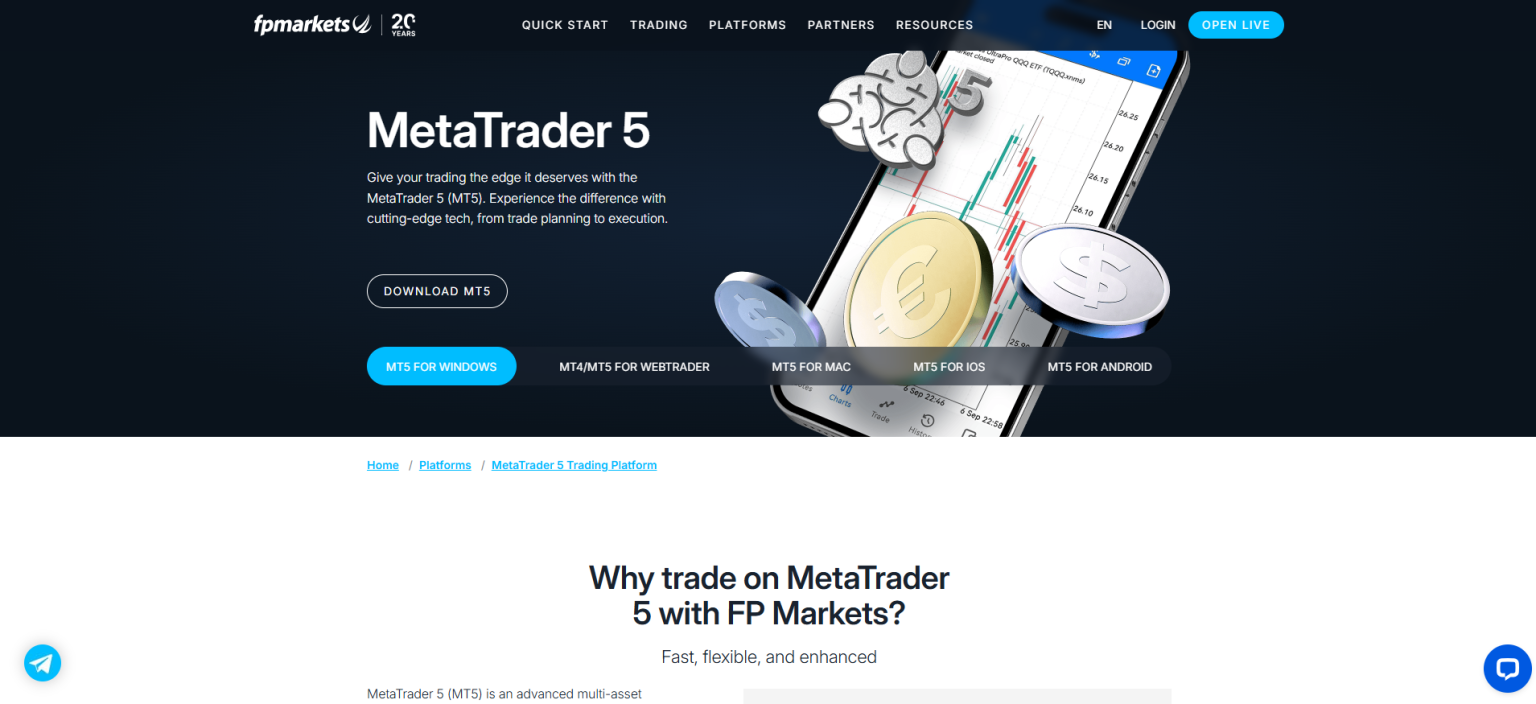 10 Best MetaTrader 5 Forex Brokers (2025)