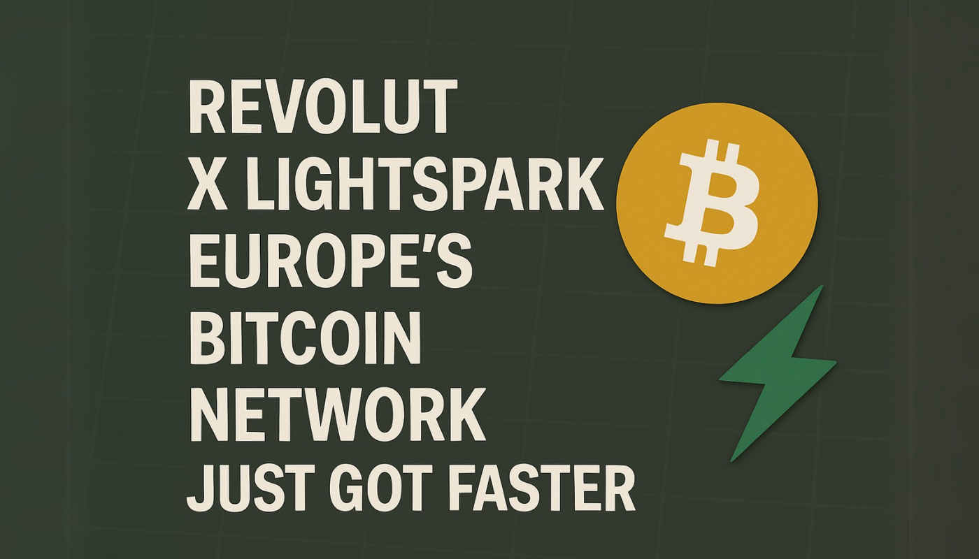 Revolut x Lightspark: Europe’s Bitcoin Network Just Got Faster - Forex News by FX Leaders