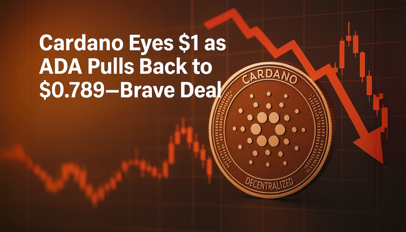 Cardano Eyes $1 as ADA Pulls Back to $0.789—Brave Deal, New ...