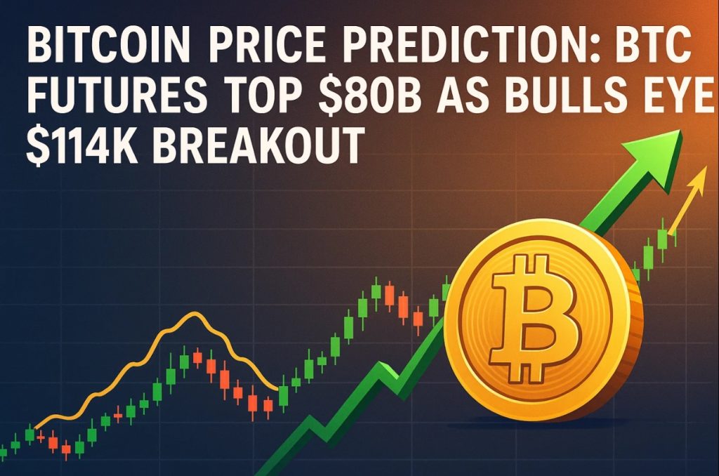 Bitcoin Price Prediction: BTC Futures Top $80B as Bulls Eye $114K ...