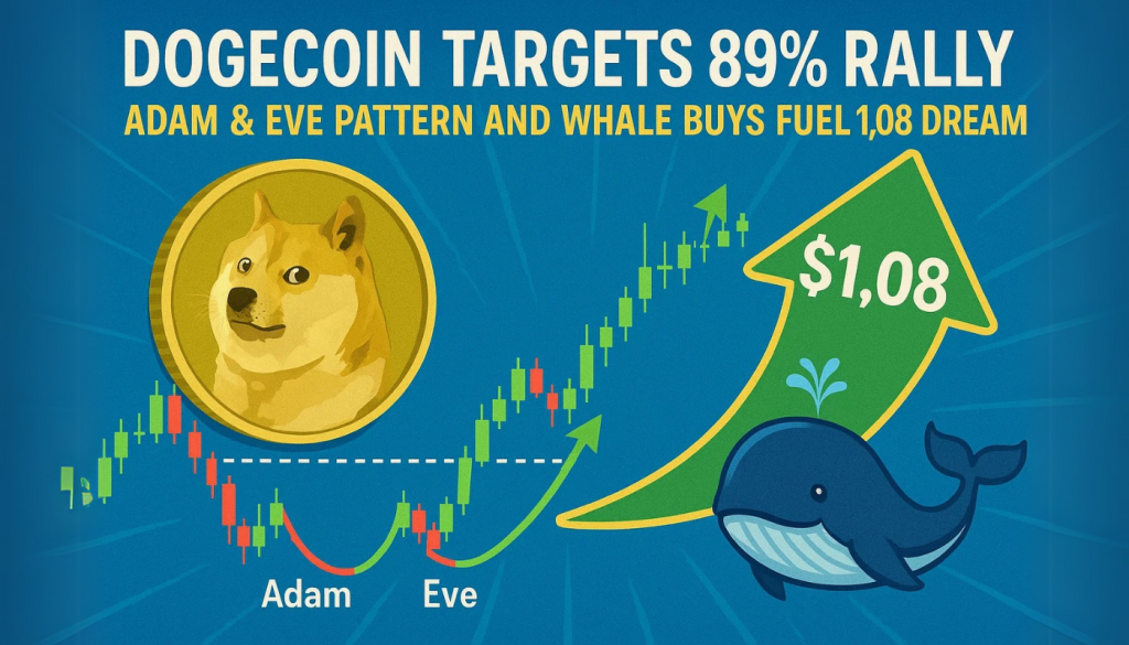 Dogecoin Targets 89% Rally as Adam & Eve Pattern and Whale Buys Fuel $1 ...