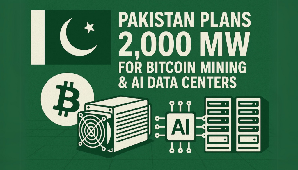 Pakistan Plans 2,000 MW for Bitcoin Mining & AI Data Centers - Forex ...