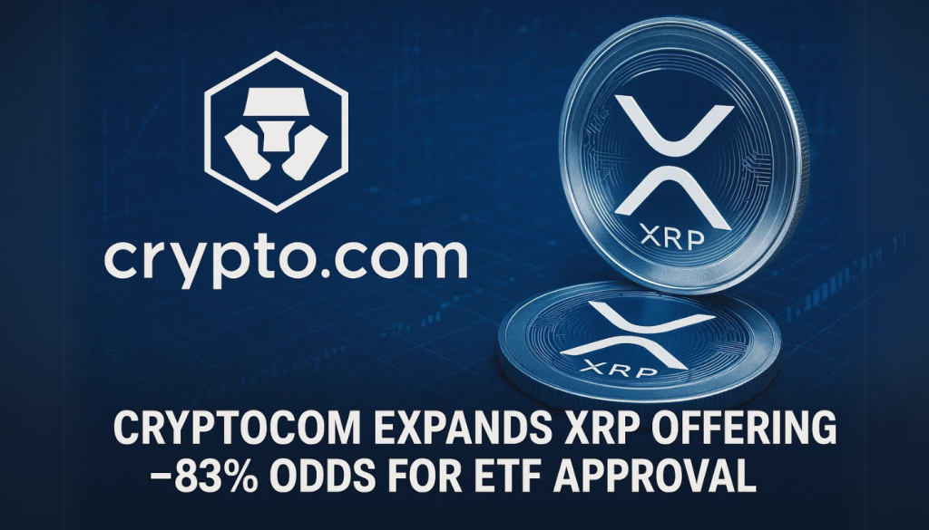 CryptoCom Expands XRP Offering—83% Odds for ETF Approval - Forex News by FX Leaders