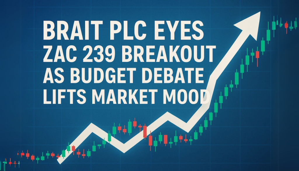 Brait PLC Eyes ZAC 239 Breakout as Budget Debate Lifts Market Mood ...