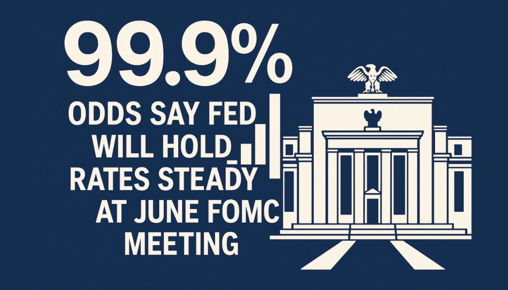 99.9% Odds Say Fed Will Hold Rates Steady at June FOMC Meeting - Forex ...