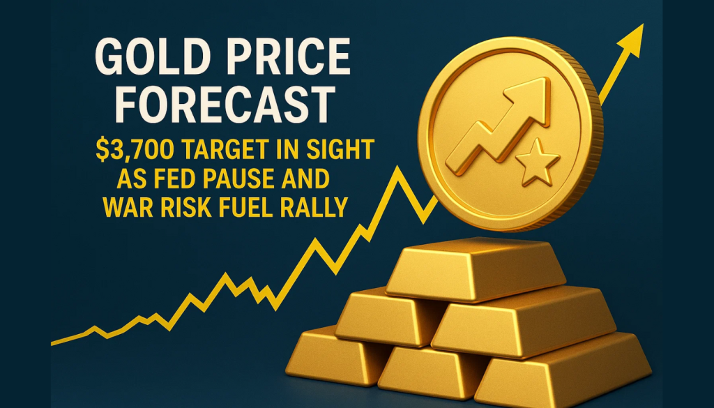 Gold Price Forecast: $3,700 Target in Sight as Fed Pause and War Risk ...