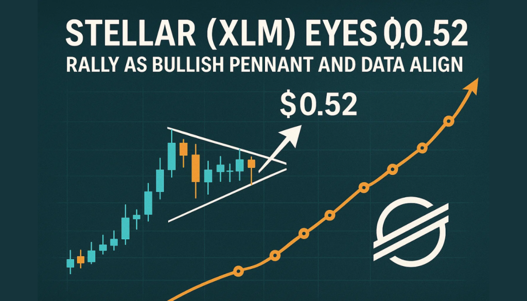 Stellar (XLM) Eyes $0.52 Rally as Bullish Pennant and Data Align ...