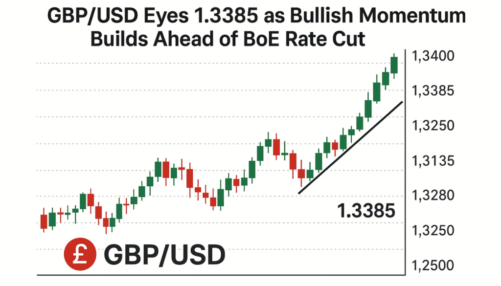 GBP/USD Eyes 1.3385 as Bullish Momentum Builds Ahead of BoE Rate Cut ...