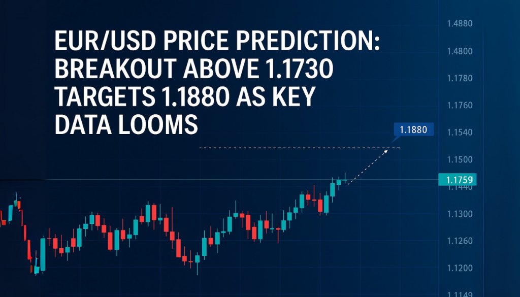 EUR USD Price Prediction Breakout Above 1 1730 Targets 1 1880 As Key