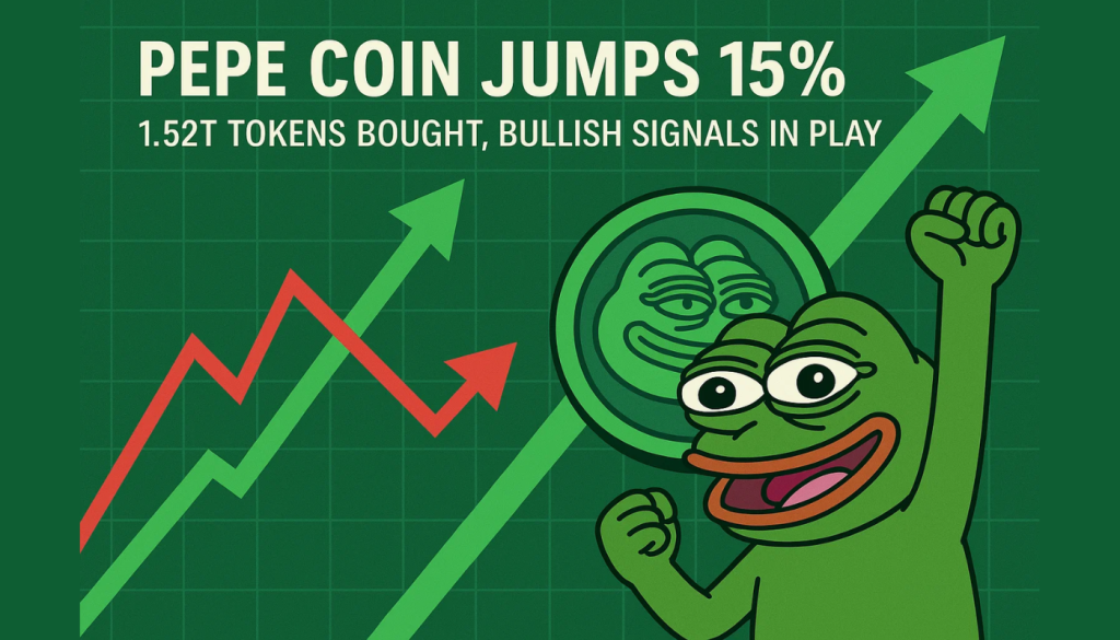 Pepe Coin Jumps 15%: 1.52T Tokens Bought, Bullish Signals in Play - Forex News by FX Leaders