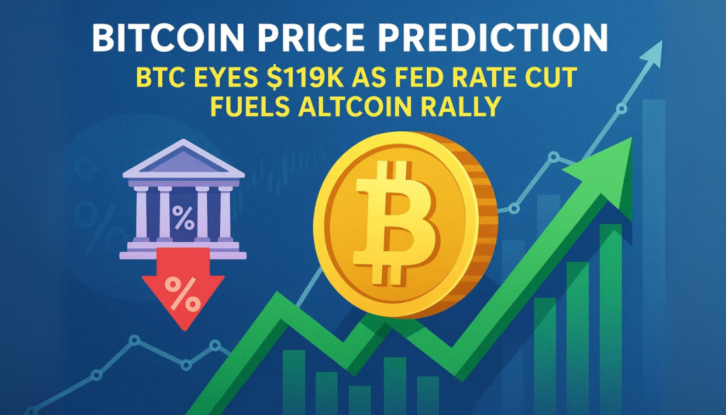 Bitcoin Price Prediction: BTC Eyes $119K as Fed Rate Cut Fuels Altcoin ...