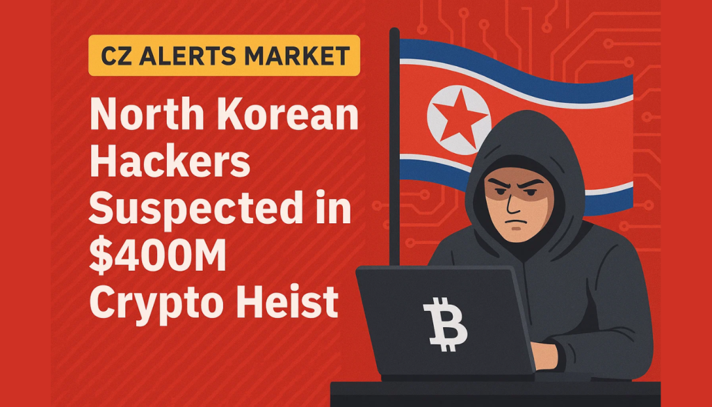 CZ Alerts Market: North Korean Hackers Suspected in $400M Crypto Heist ...