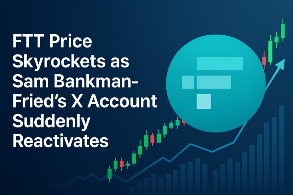 FTT Price Skyrockets as Sam Bankman-Fried’s X Account Suddenly ...