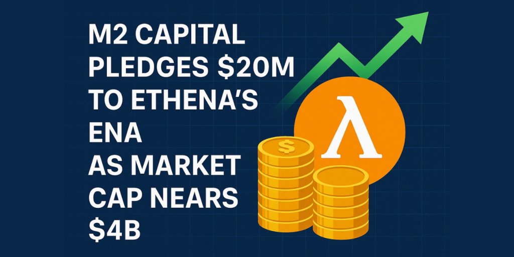 M2 Capital Pledges $20M to Ethena’s ENA as Market Cap Nears $4B - Forex News by FX Leaders