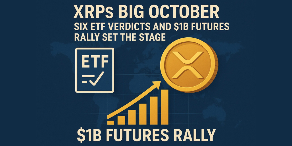 XRP’s Big October: Six ETF Verdicts and $1B Futures Rally Set the Stage - Forex News by FX Leaders