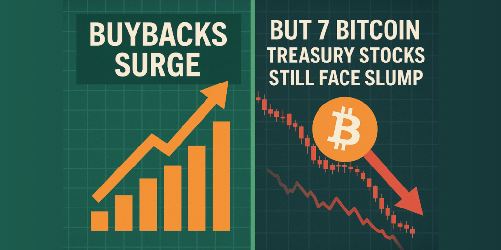 Buybacks Surge, but 7 Bitcoin Treasury Stocks Still Face Slump - Forex ...