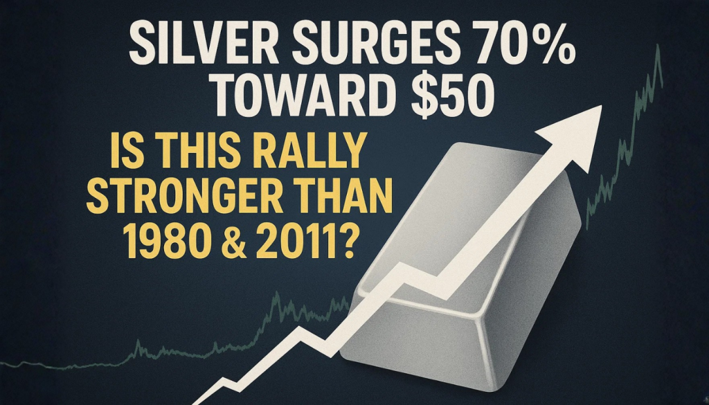 Silver Surges 70% Toward $50: Is This Rally Stronger Than 1980 & 2011 ...