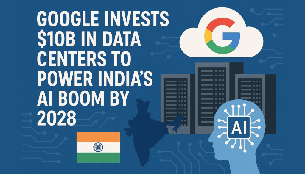 Google Invests $10B in Data Centers to Power India’s AI Boom by 2028 ...