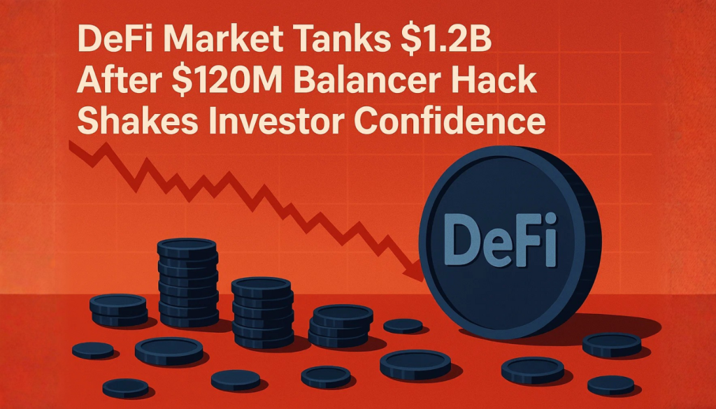 DeFi Market Tanks $1.2B After $120M Balancer Hack Shakes Investor ...
