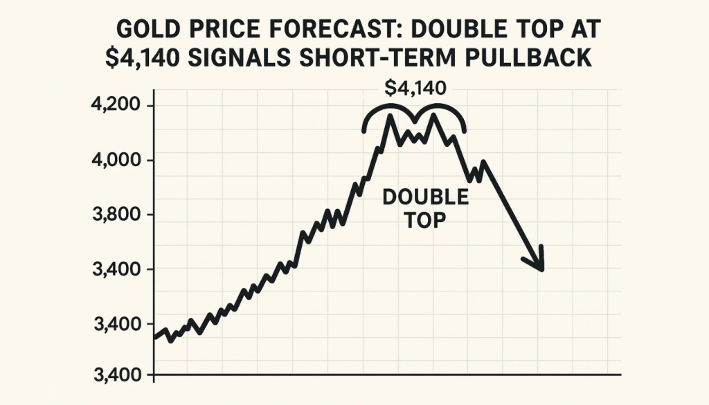 Gold Price Forecast: Double Top at $4,140 Signals Short-Term Pullback ...