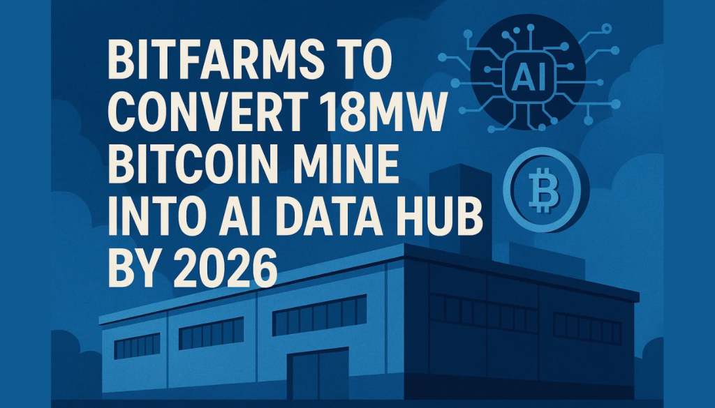 Bitfarms to Convert 18MW Bitcoin Mine into AI Data Hub by 2026 - Forex ...