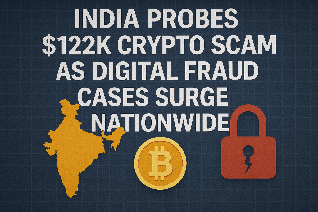 India Probes $122K Crypto Scam as Digital Fraud Cases Surge Nationwide ...