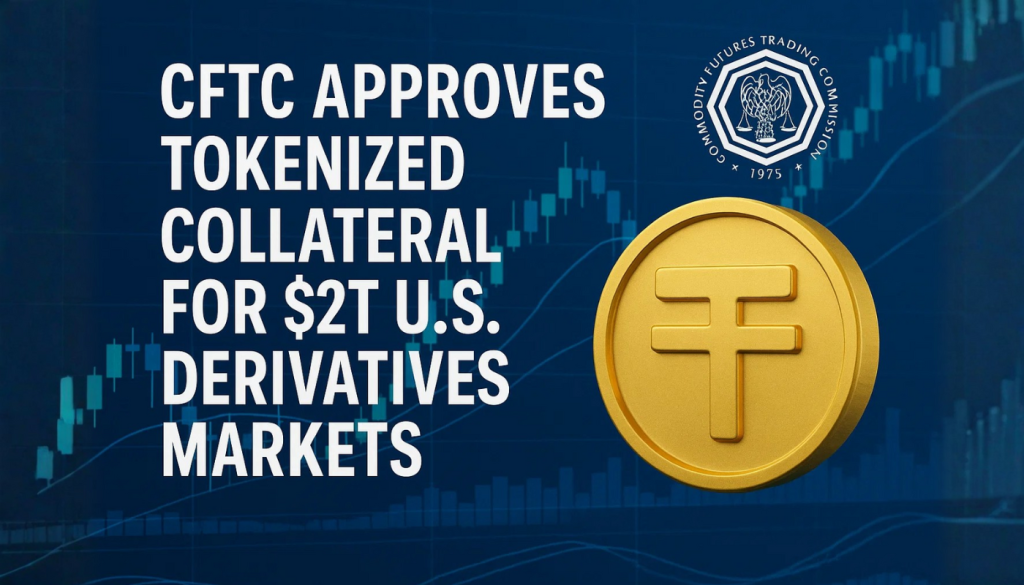 CFTC Approves Tokenized Collateral for $2T U.S. Derivatives Markets ...