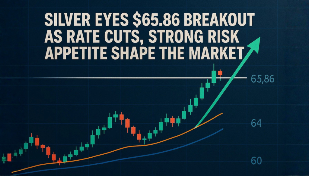 Silver Eyes $65.86 Breakout as Rate Cuts, Strong Risk Appetite Shape ...
