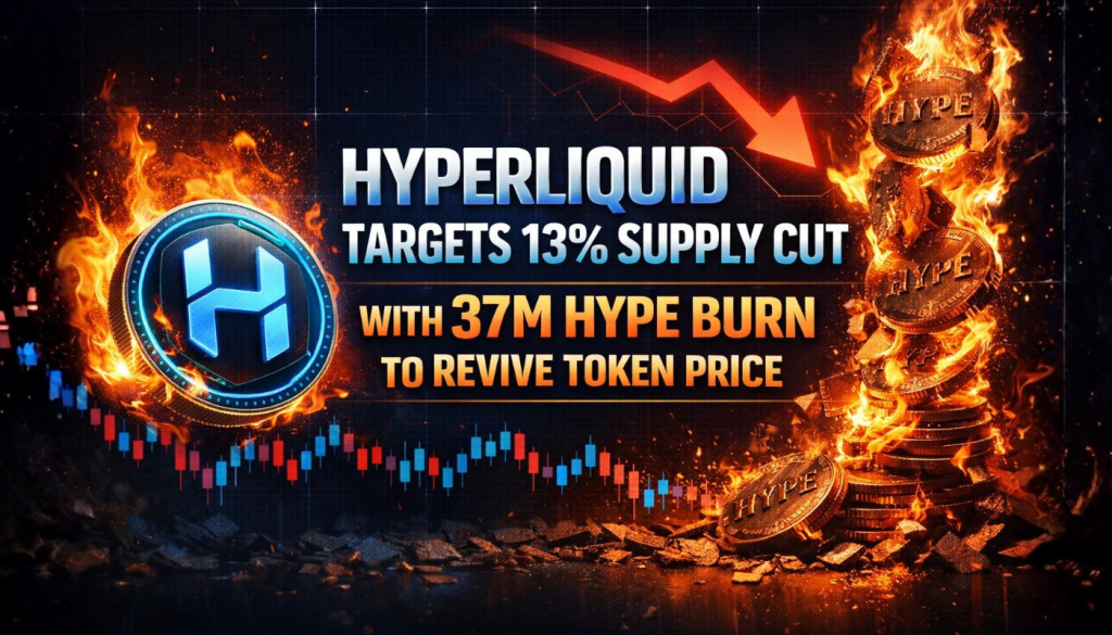 Hyperliquid Targets 13% Supply Cut With 37M HYPE Burn to Revive Token ...