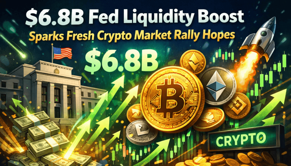 $6.8B Fed Liquidity Boost Sparks Fresh Crypto Market Rally Hopes ...