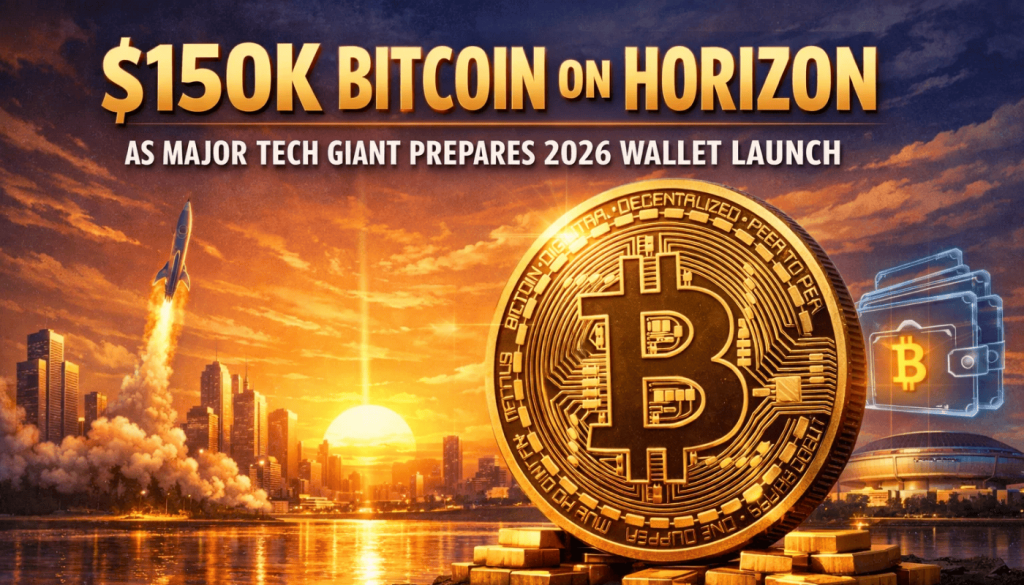 $150K Bitcoin on Horizon as Major Tech Giant Prepares 2026 Wallet ...