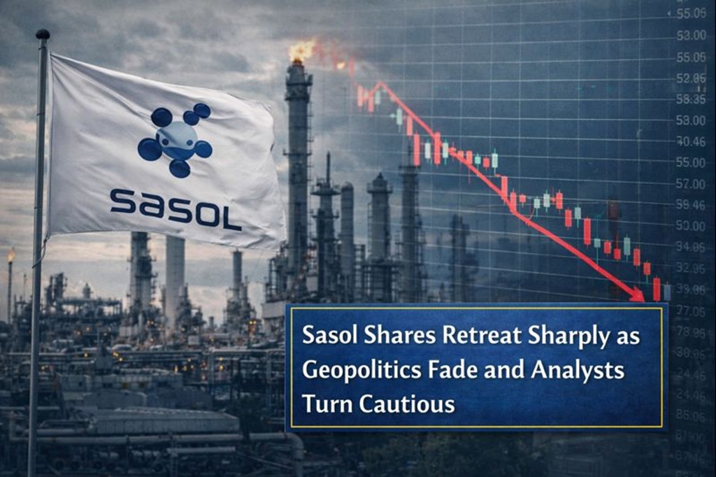 Sasol Share Price JSE Faces Support After Dive as JPMorgan Downgrades ...