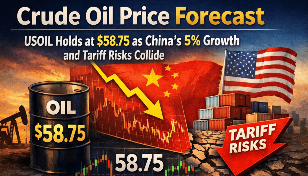 Crude Oil Price Forecast: USOIL Hold at $58.75 as China’s 5% Growth and ...