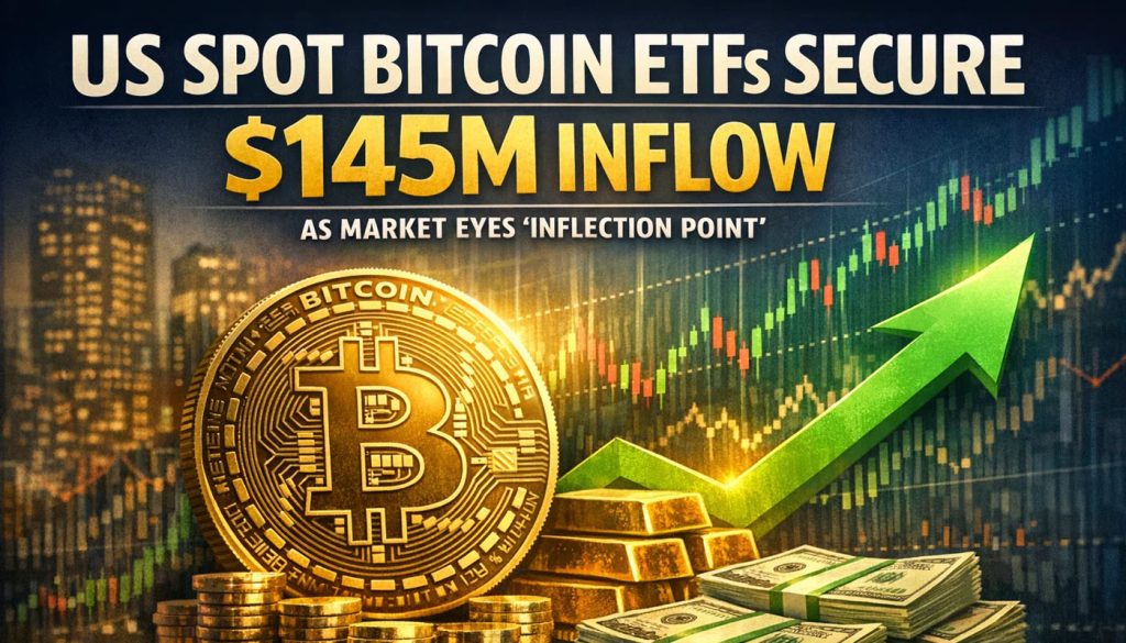 US Spot Bitcoin ETFs Secure $145M Inflow as Market Eyes ‘Inflection ...