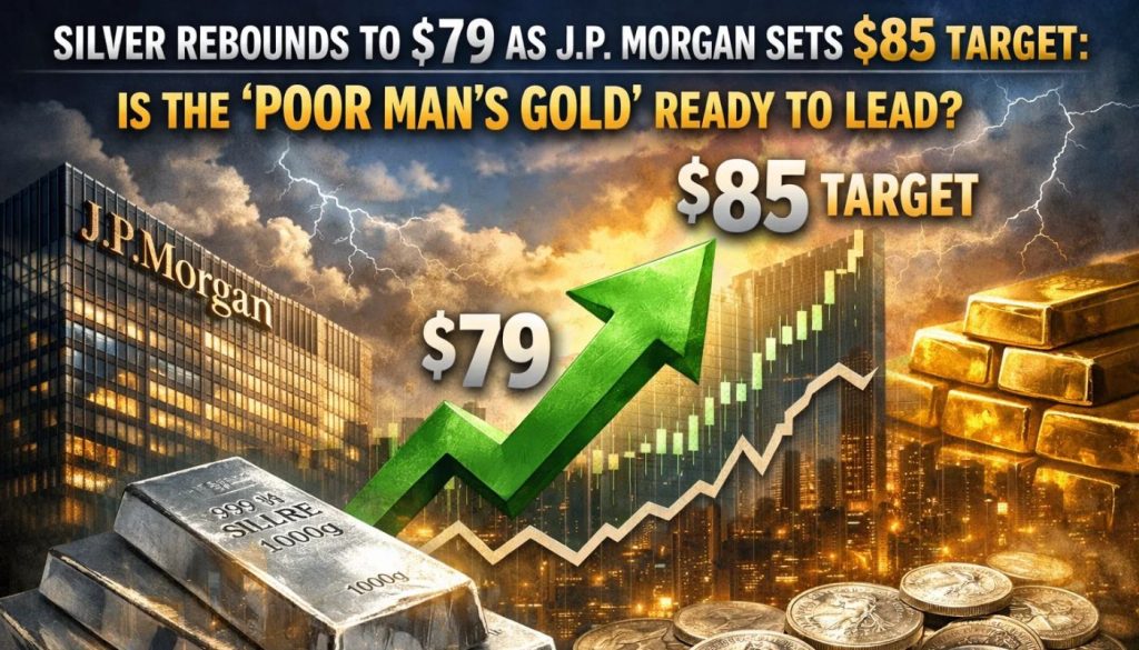 Silver Rebounds to $79 as J.P. Morgan Sets $85 Target: Is the ‘Poor Man ...