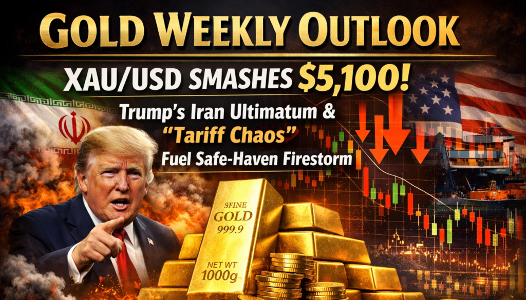 Gold Weekly Outlook: XAU/USD Smashes $5,100 as Trump’s Iran Ultimatum ...