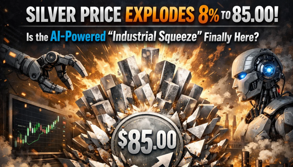 Silver Price Explodes 8% to $85.00: Is the AI-Powered “Industrial ...