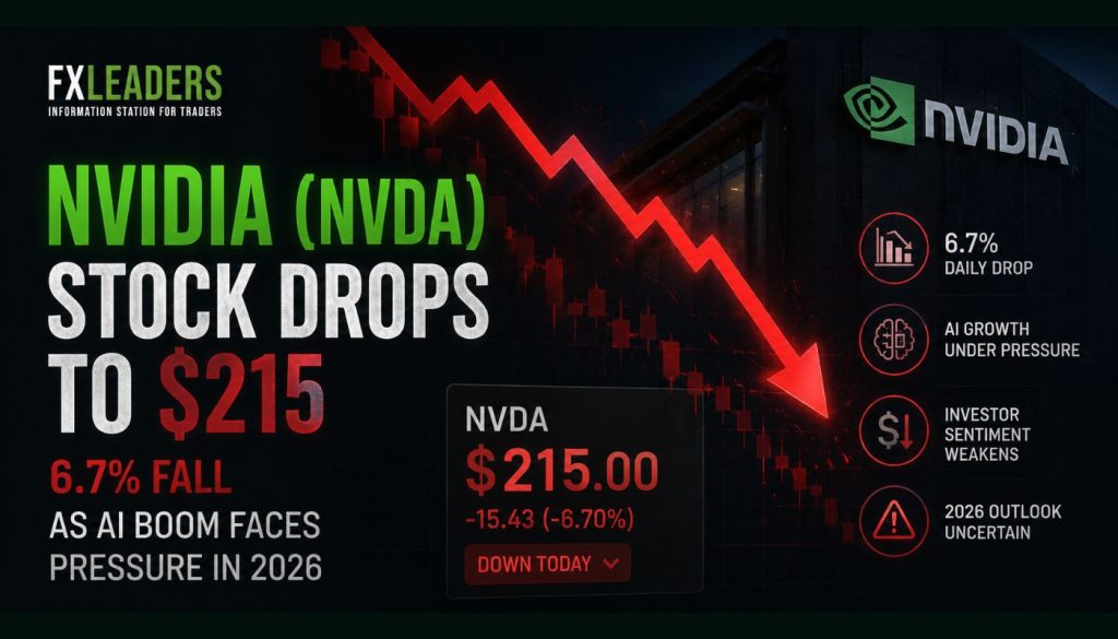 Nvidia (NVDA) Stock Drops to $215 — 6.7% Fall as AI Boom Faces Pressure ...